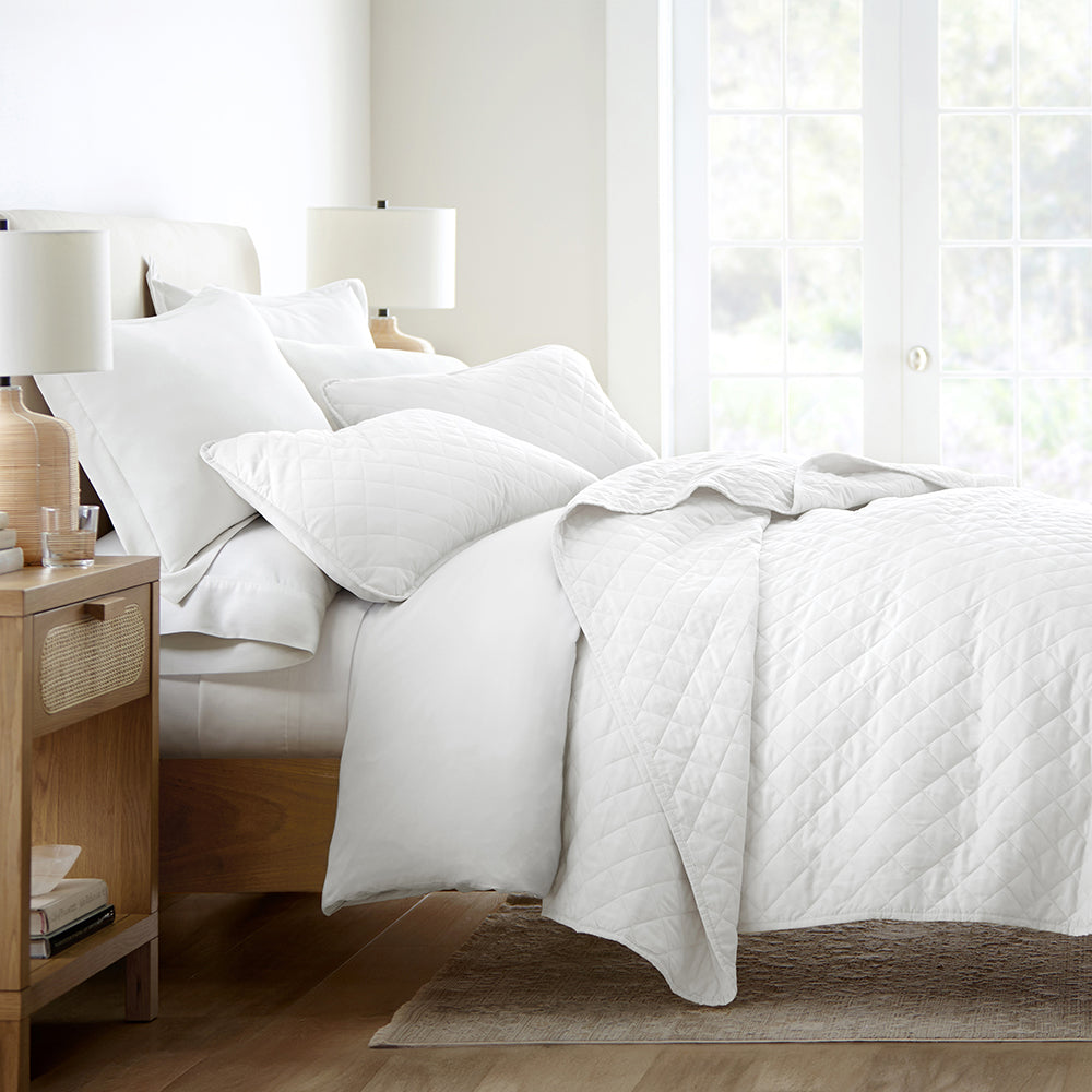 Buy Quilted Coverlet Sets Online At LINENS & HUTCH