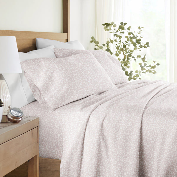 Rustic Jacobean 4-Piece Long Staple Cotton Sheet Set – Linens And Hutch
