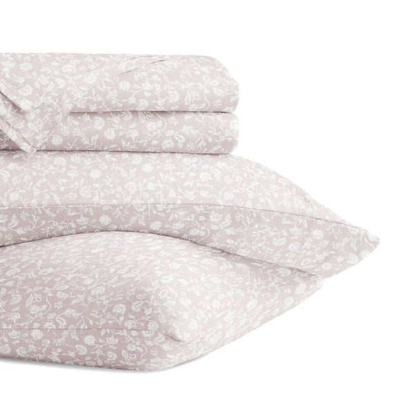 Rustic Jacobean 4-Piece Long Staple Cotton Sheet Set – Linens And Hutch