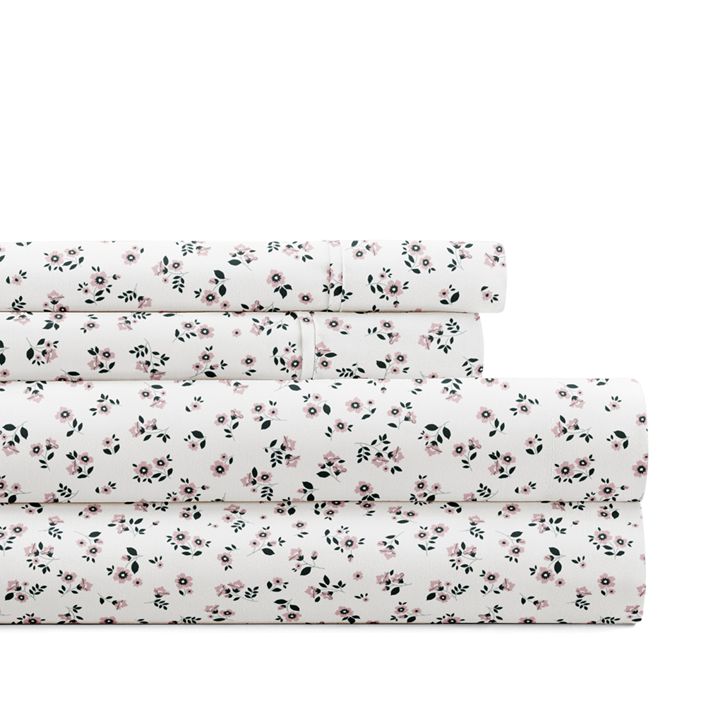 Ditsy Floral 4-Piece Pattern Sheet Set – Linens And Hutch