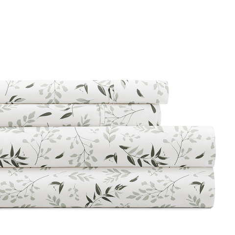 Buy Tossed Foliage 4-Piece Pattern Sheet Set | LINENS & HUTCH