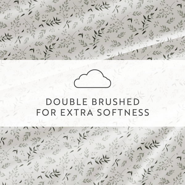 Tossed Foliage 4-Piece Pattern Sheet Set – Linens And Hutch