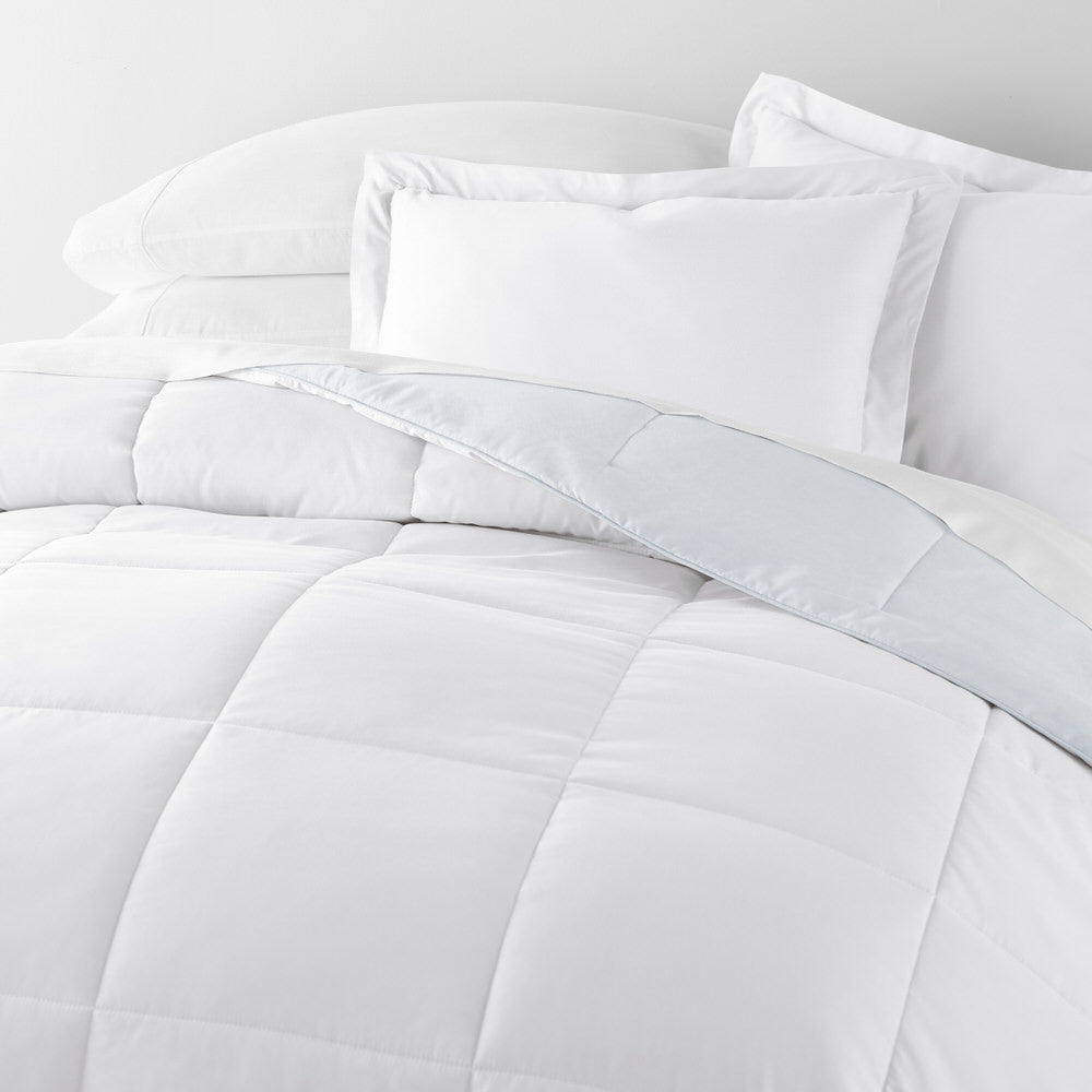 Ocean Waves Reversible Down-Alternative Comforter Set – Linens And Hutch