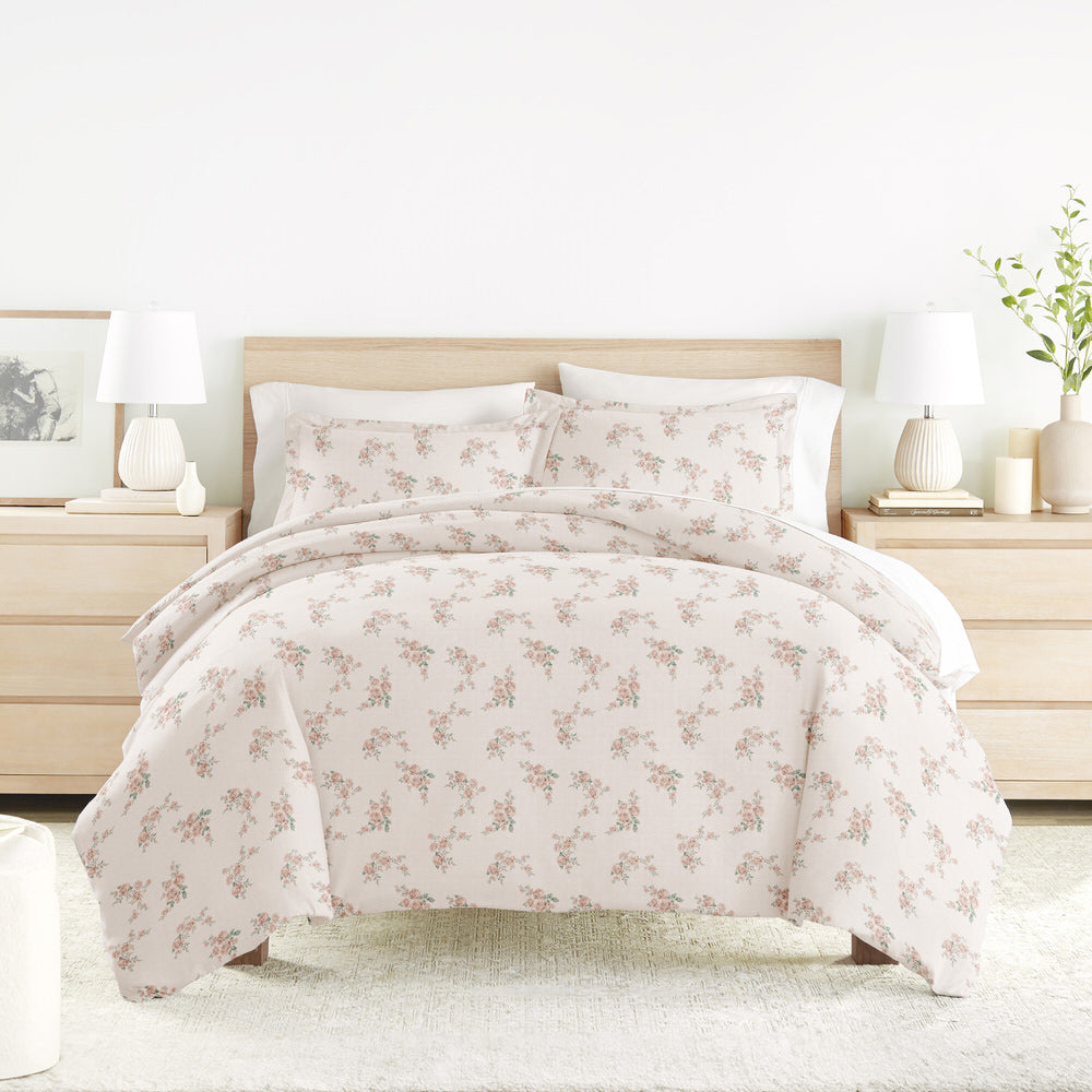 Apricot Pattern 3-Piece Duvet Cover Set – Linens And Hutch