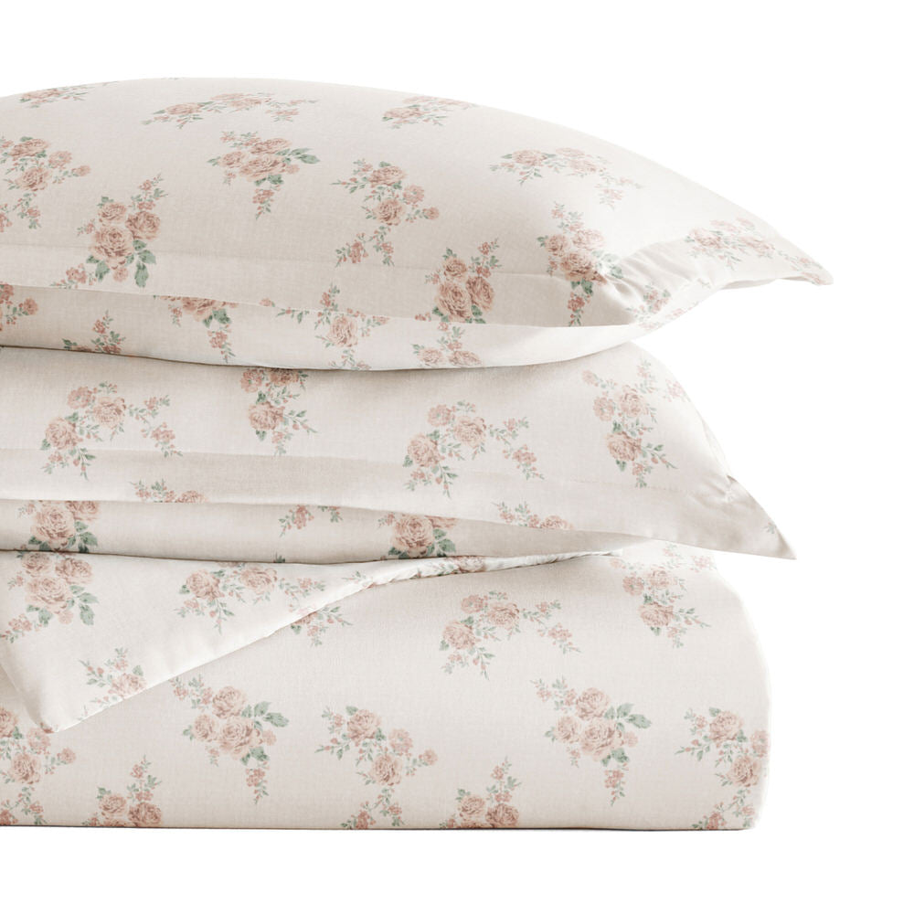 Apricot Pattern 3-Piece Duvet Cover Set – Linens And Hutch