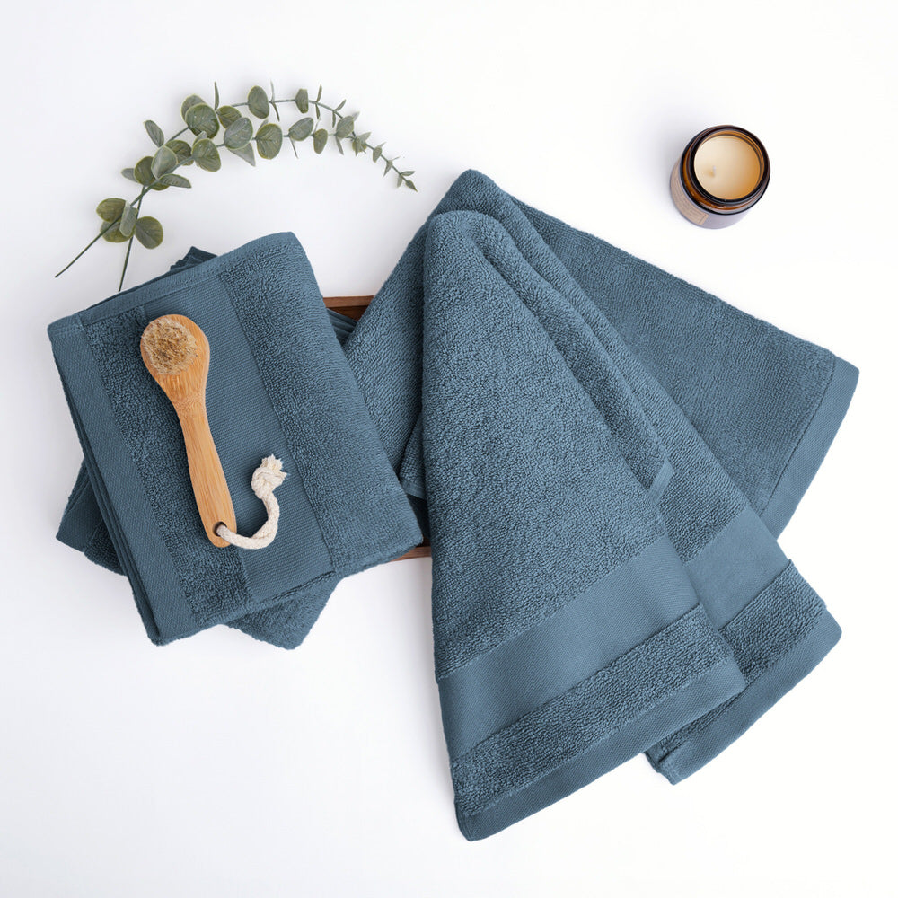 Ultra Soft 100% Cotton 4-Piece Hand Towel Set – Plush, Absorbent, and ...