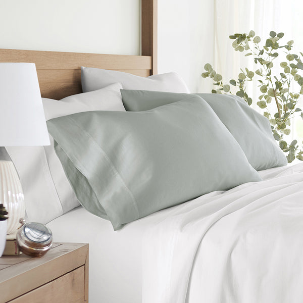 100% Cotton Long-Staple Pillowcase Set | Linens & Hutch – Linens And Hutch