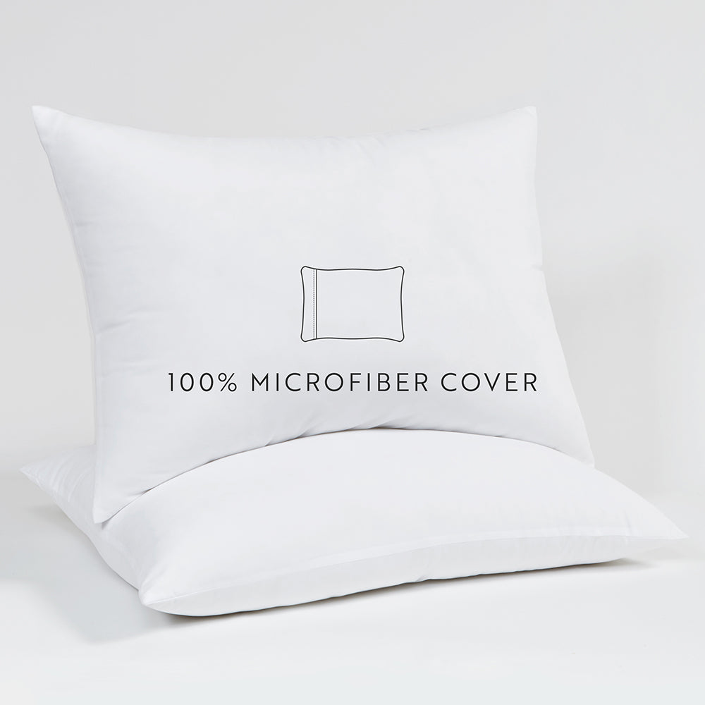 Plush Microfiber Pillow (2-Pack) - Linens & Hutch – Linens And Hutch