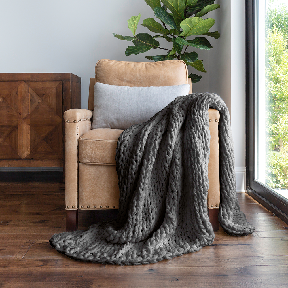Oversized Chunky Knit Throw Blankets - Linens & Hutch – Linens And Hutch