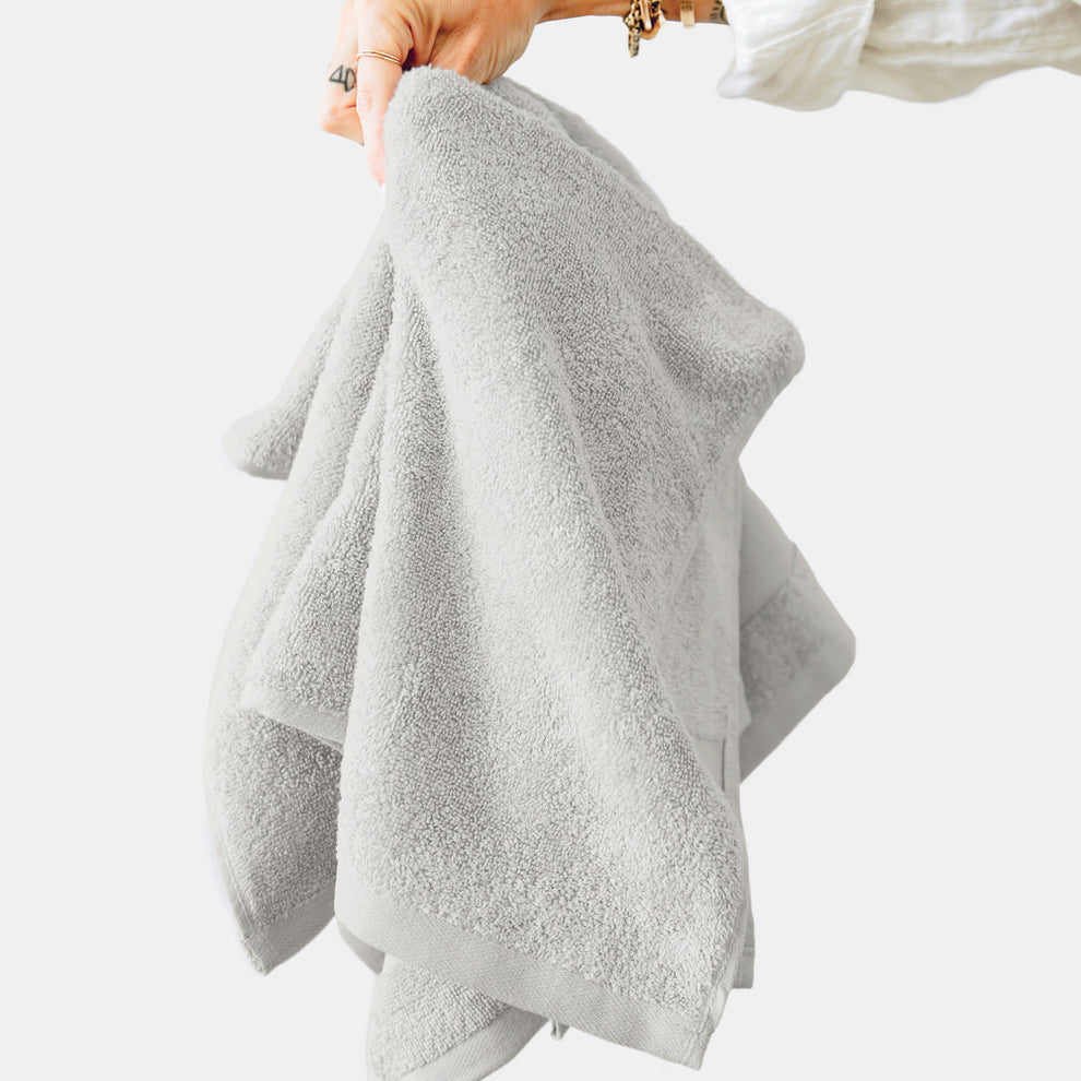 100% Cotton 6-Piece Washcloth Set – Premium, Quick-Dry Towels for Face ...