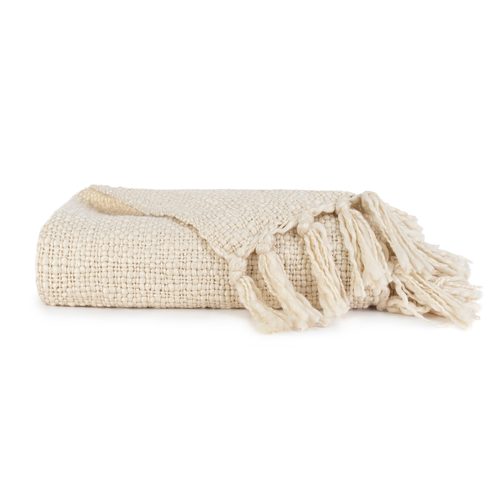 Slub-Yarn Throw Blanket online at LINENS & HUTCH – Linens And Hutch