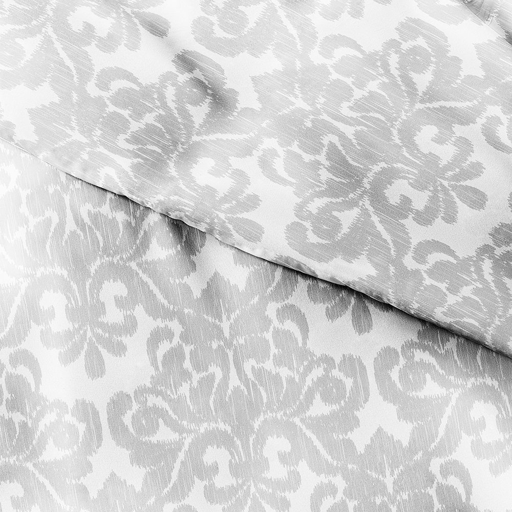 Soft Damask Pattern 3-Piece Duvet Cover Set – Linens And Hutch