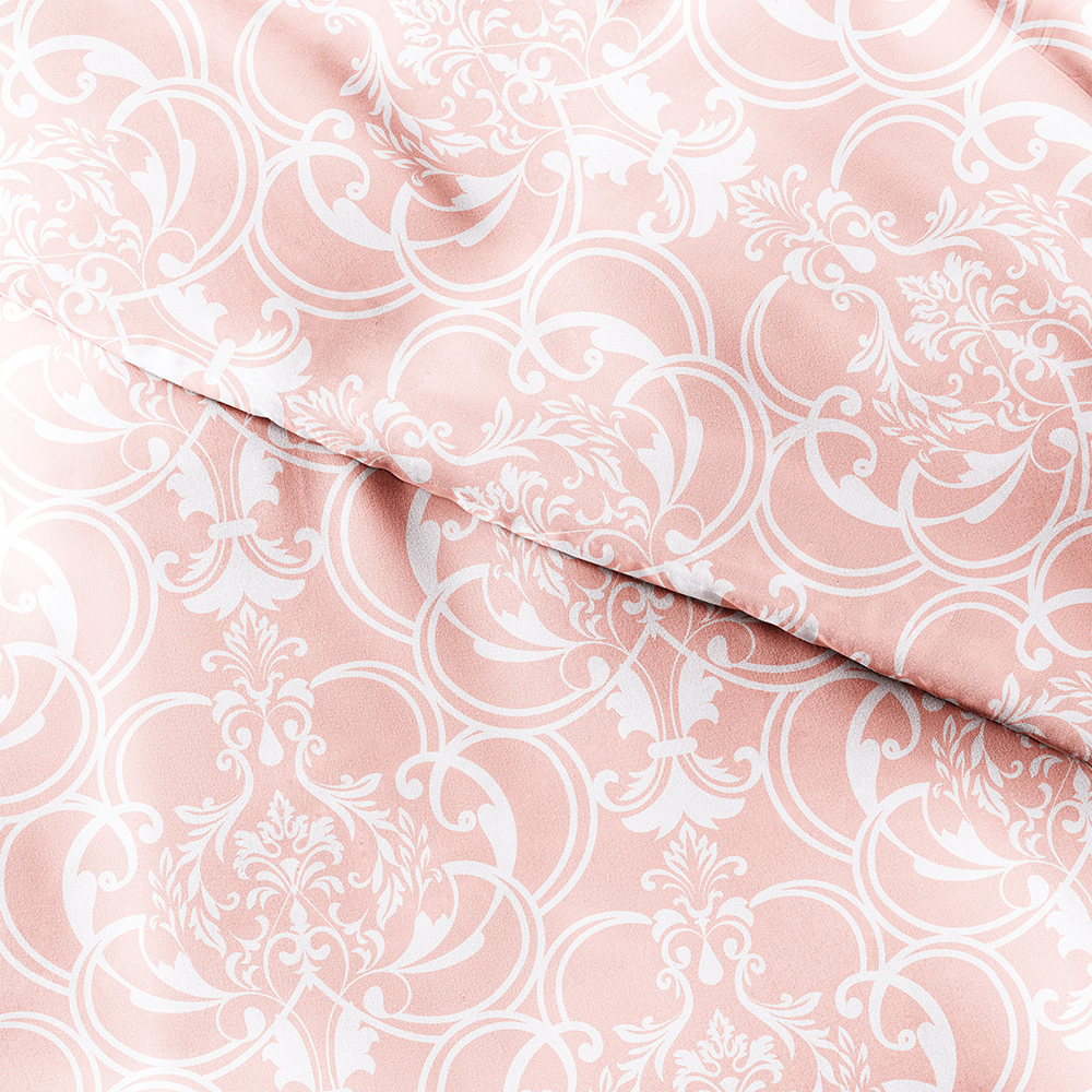 Romantic Damask Pattern 3-Piece Duvet Cover Set – Linens And Hutch