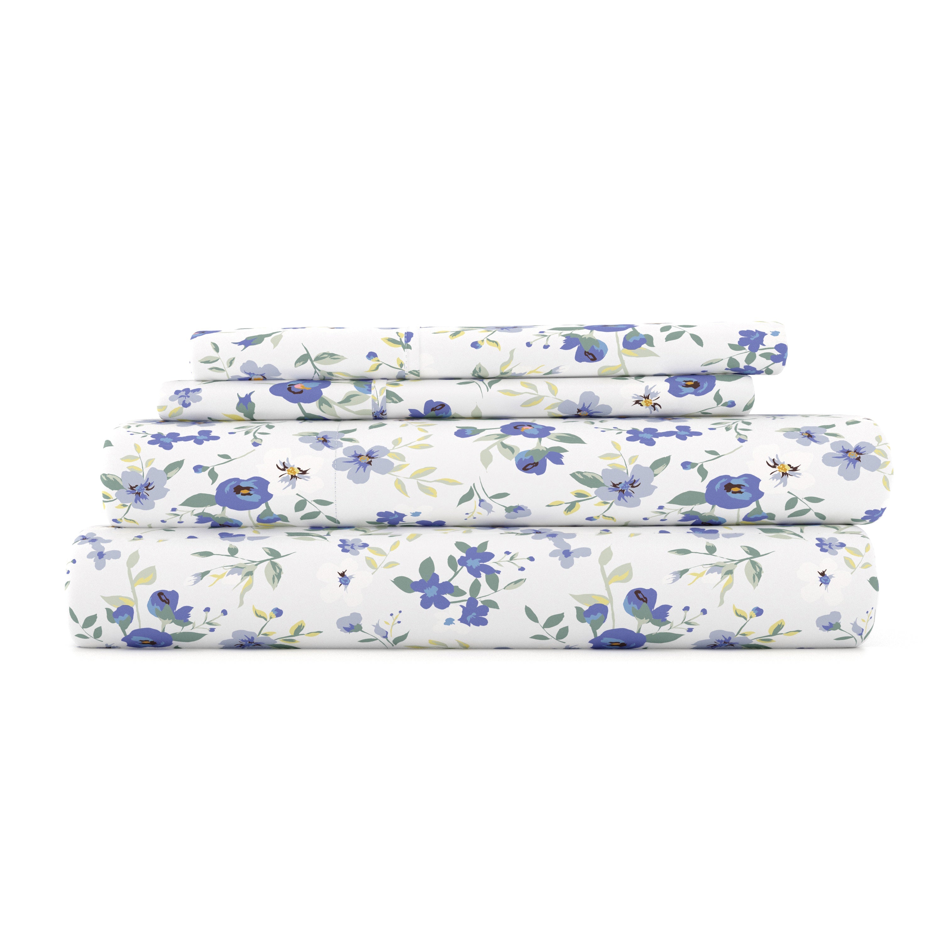 Blossoms Patterned 4-Piece Sheet Set - Sale - Linens and Hutch – Linens ...