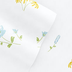 Bluebirds Pattern 4-Piece Sheet Set – Linens And Hutch