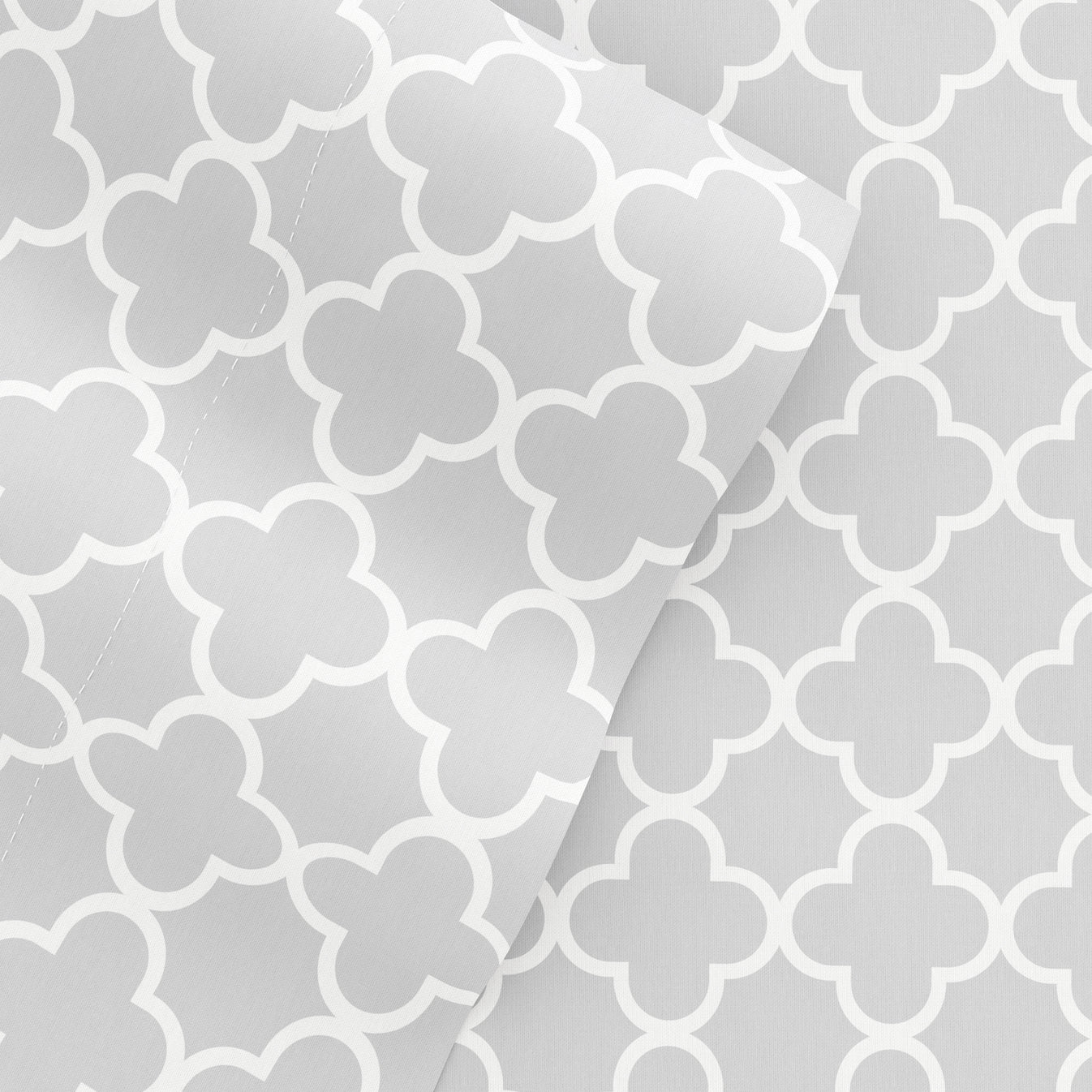 Quatrefoil Patterned 4-Piece Sheet Set - Linens and Hutch – Linens And ...